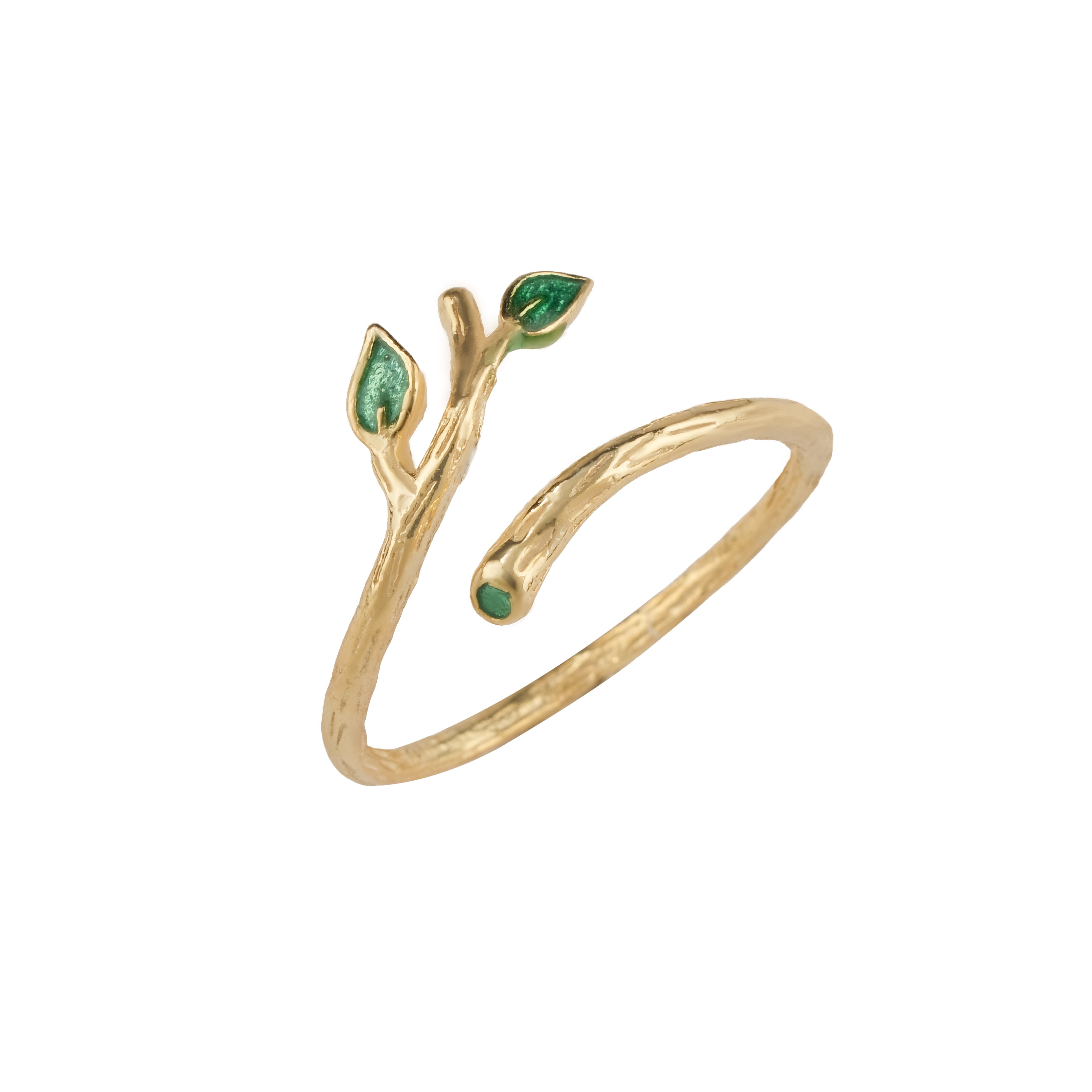 Ivy Adjustable Ring in Gold